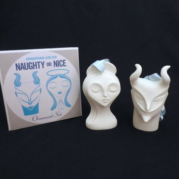 Jonathan Adler | Holiday | New Jonathan Adler Naughty Nice Angel Devil ...